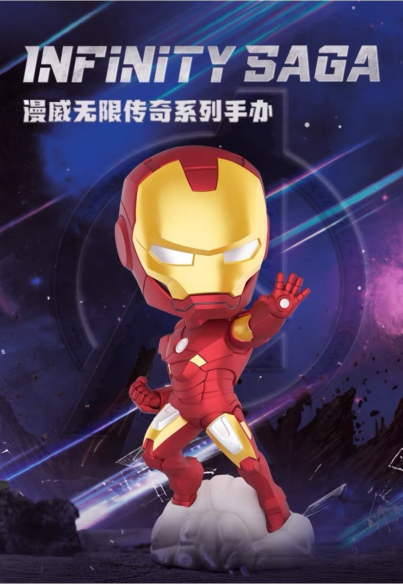 POPMART Marvel INFINITY SAGA Series Blind Box Figures pop mart blind ...