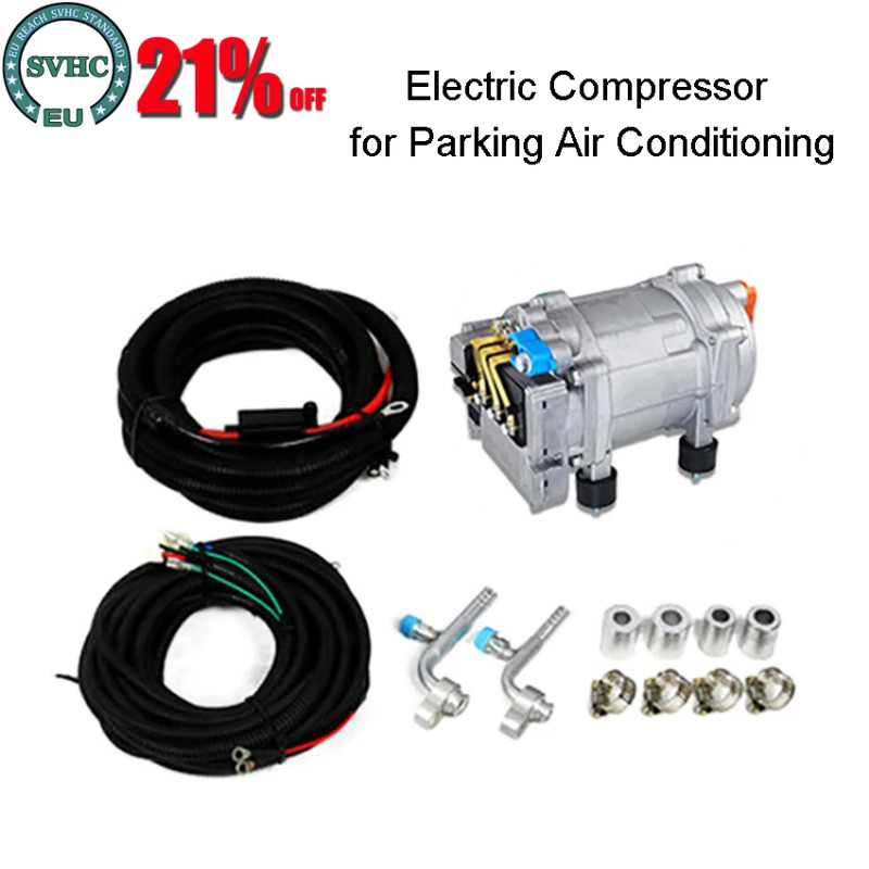 12V 24V Electric Air Conditioning Compressor,New Modified Inverter ...