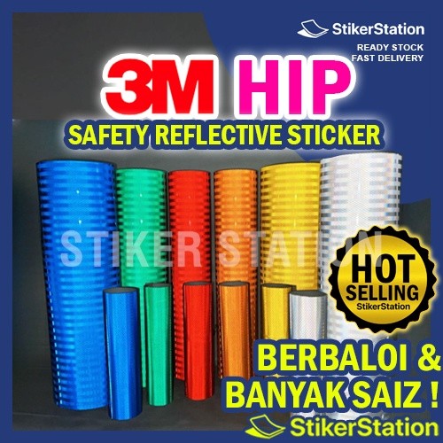 in stock 3M HIP STICKER - (High Intensity Grade Prismatic Reflective ...