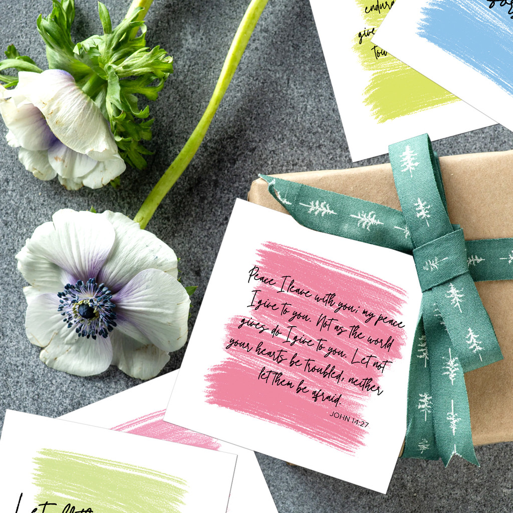 [Inspirational Prayer Cards] 60pcs Pack Inspirational Bible Verse ...