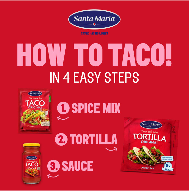 Santa Maria Taco Spice Mix 28g Bundle of 2 | Shopee Singapore