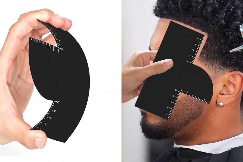 SAND Reusable Haircut Card Men Haircut Template Men's Hair Styling ...