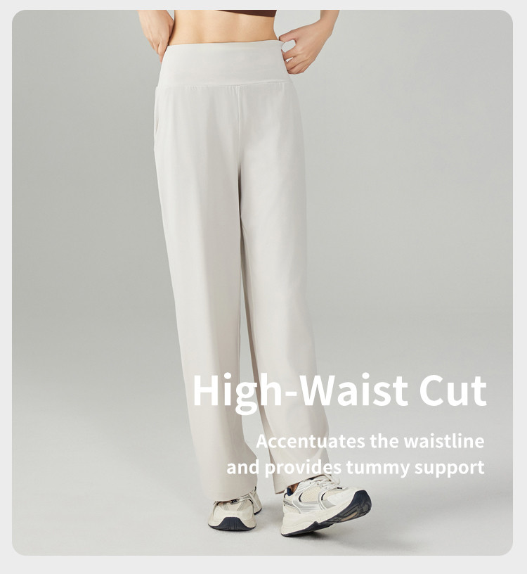 AirActive FlowPants Women's High-Waist Bare Feel Yoga Pants Quick-Dry ...