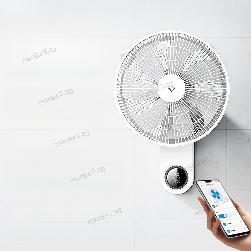 Wall Fan Fan Kitchen Wall Mounted Electric Toilet Non Perforated ...