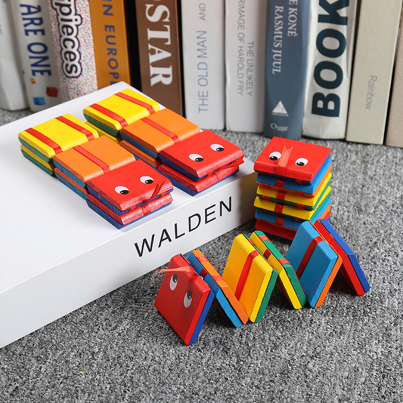 Wooden Jacobs Ladder Toys Children's Novelty Funny Visual IllusionFlipo ...