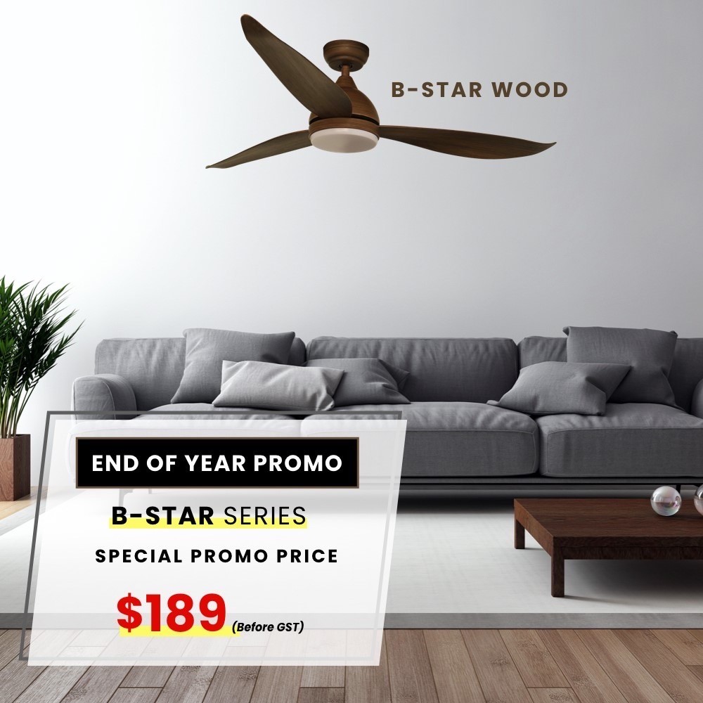 [Real reviews] FANCO B-Star 36/46/52" Ceiling Fan With 24W 3Tone LED ...