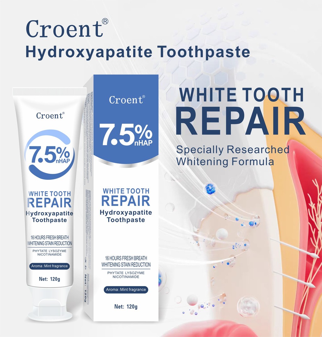 2025 NEW 7.5% Hydroxyapatite Toothpastes for Enamel Protection and ...