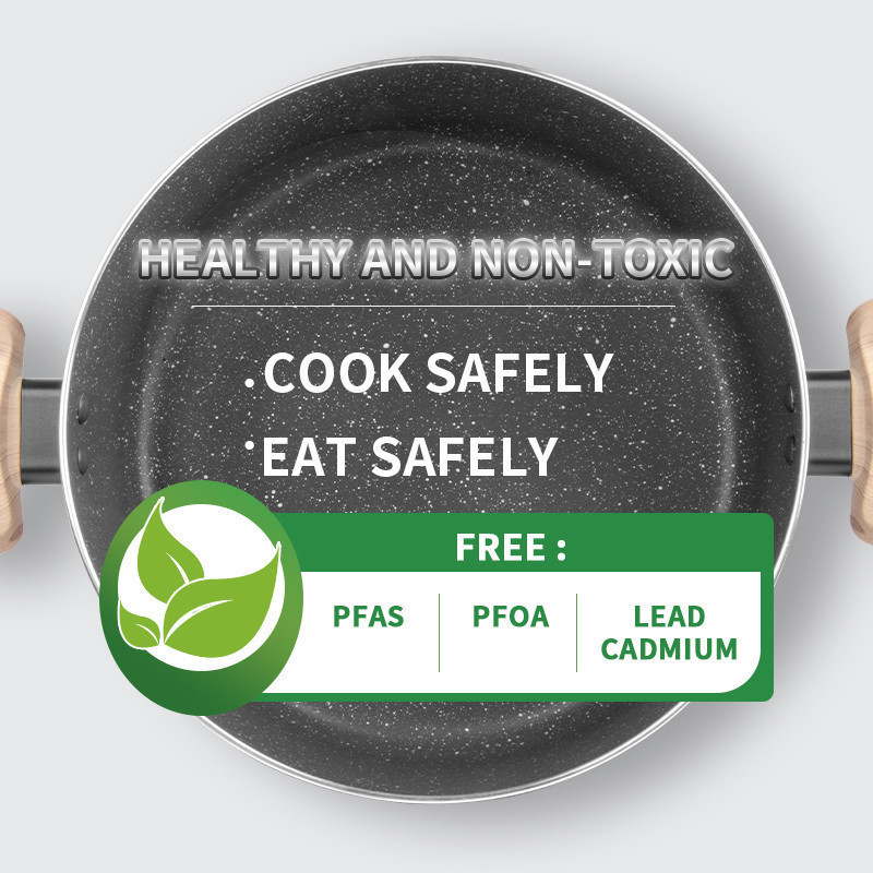 Inssa 24cm Soup Pot Cookware Non Stick Coating PFOA Free Compatible ...