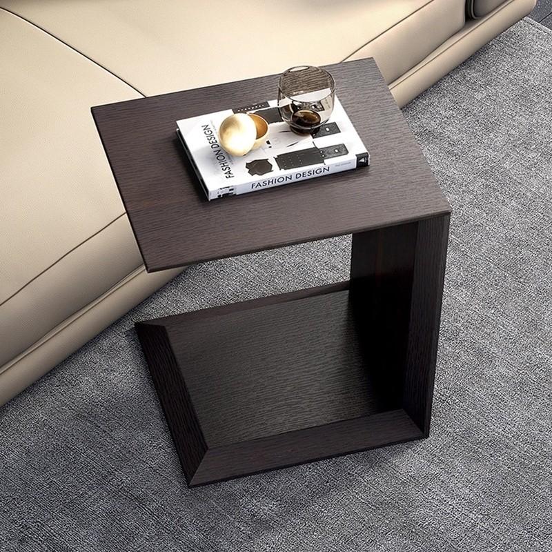 Italian Minimalist Side Table Solid Wood Side Table Living Room ...