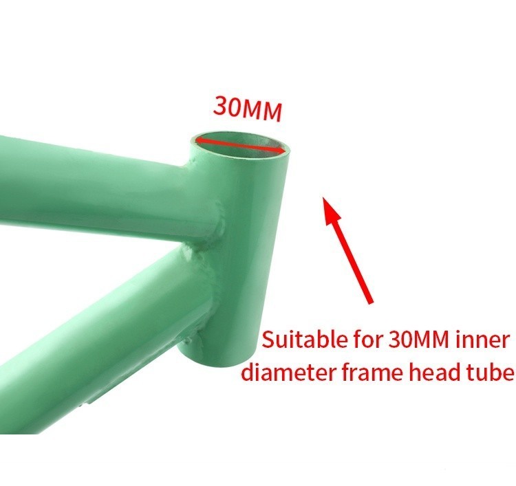 MUQZI 1 1/8 " 30mm Bike 1 Inch Headset For 25.4mm Threaded 22.2mm Fork ...