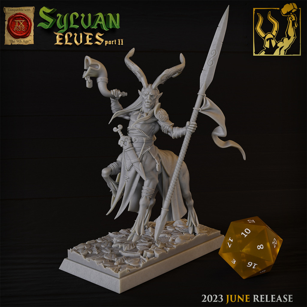 [DND Model] [Wooden Elf] Tree Demon Wild Cavalry Forest Guard Medieval ...