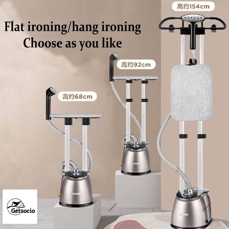 G·T Garment Steamer Household Steam Ironing Clothes High Power Hanging Ironing Machine Handheld ...
