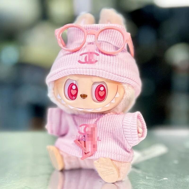 Macaron Labubu Clothes Hat Labubu V1 and Labubu V2 Accessories | Shopee ...