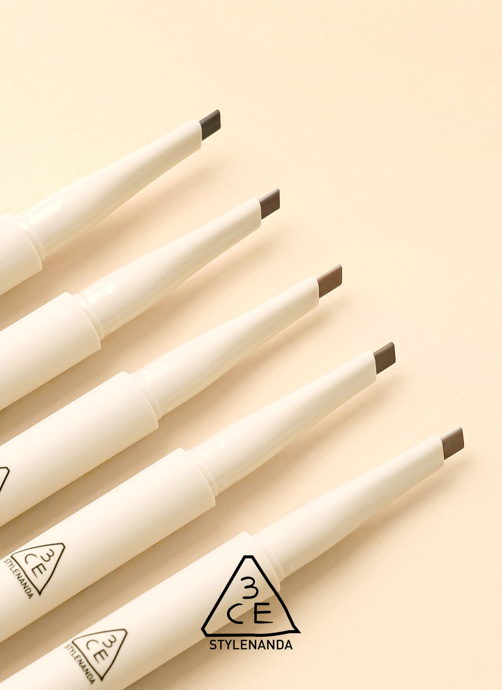 3CE Easy Brow Designing Pencil, Brow pencil matte and soft texture ...