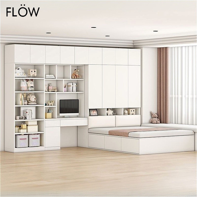 【Free Installation】Multifunction HDB Bed For Kids | Wardrobe + Desk ...