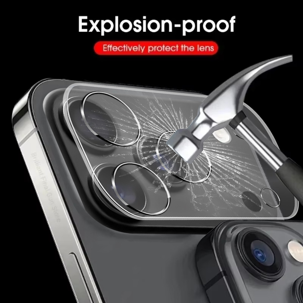 4PCS Camera Lens Protector for iPhone 17 Pro Max Lens Protective Glass ...
