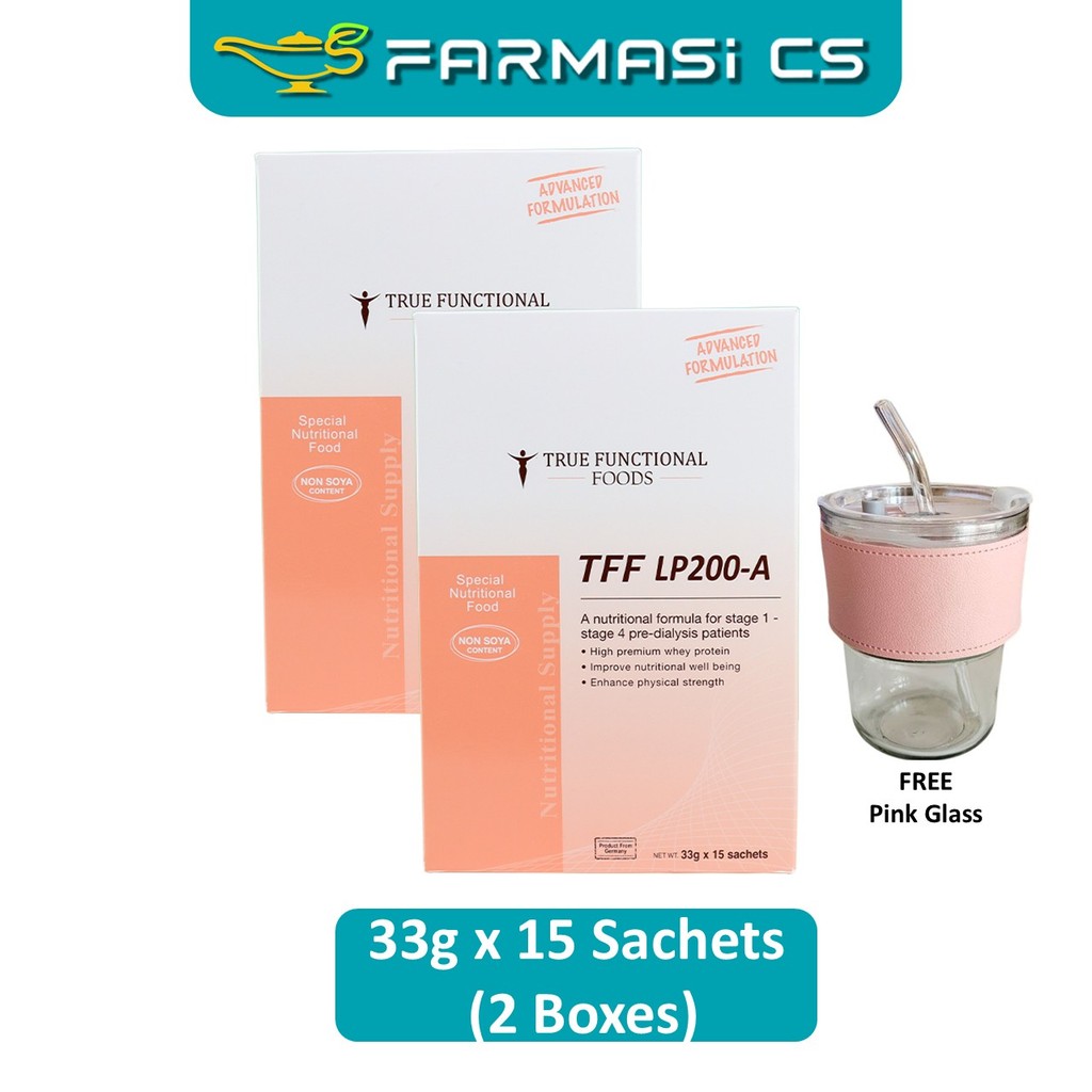 True Functional Foods TFF LP200-A 33g x 15 Sachets x 2 Boxes (TWIN ...