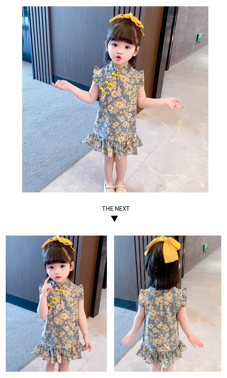 Cheongsam Kids girl Dress CNY New Year Costume qipao girl Girls ...