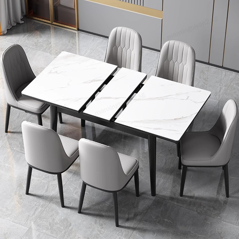 Dining Table Rock Board Extendable Dining Table With Stove Dining Table ...
