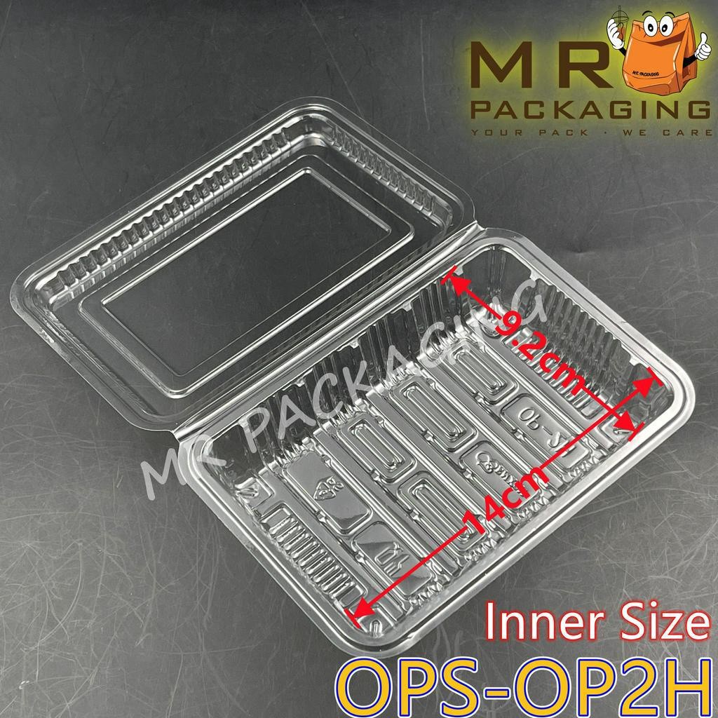 OP2H GO-2H Plastic Tray [ 100pcs± ] Benxon GC-Pack Bakery Disposable ...