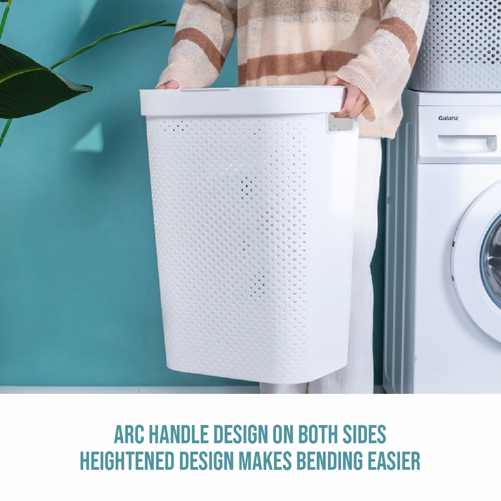 🇸🇬Lucky Home🔥Laundry Basket/Plastic Laundry Basket/Dirty Clothes Basket ...
