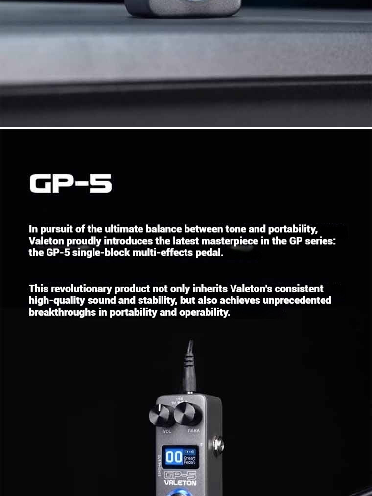 Valeton Electric Guitar Integrated Effect Device GP-5 Stubborn Single ...
