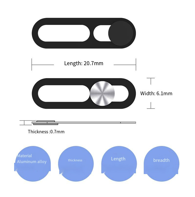 Front camera cover IPhone16 Anti-spy camera cover Lens Privacy sticker ...