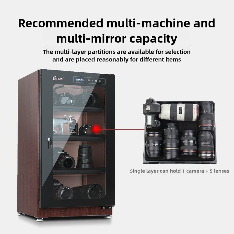 DAXINSI DSLR Camera Lens Moisture-proof Cabinet Photographic Equipment ...