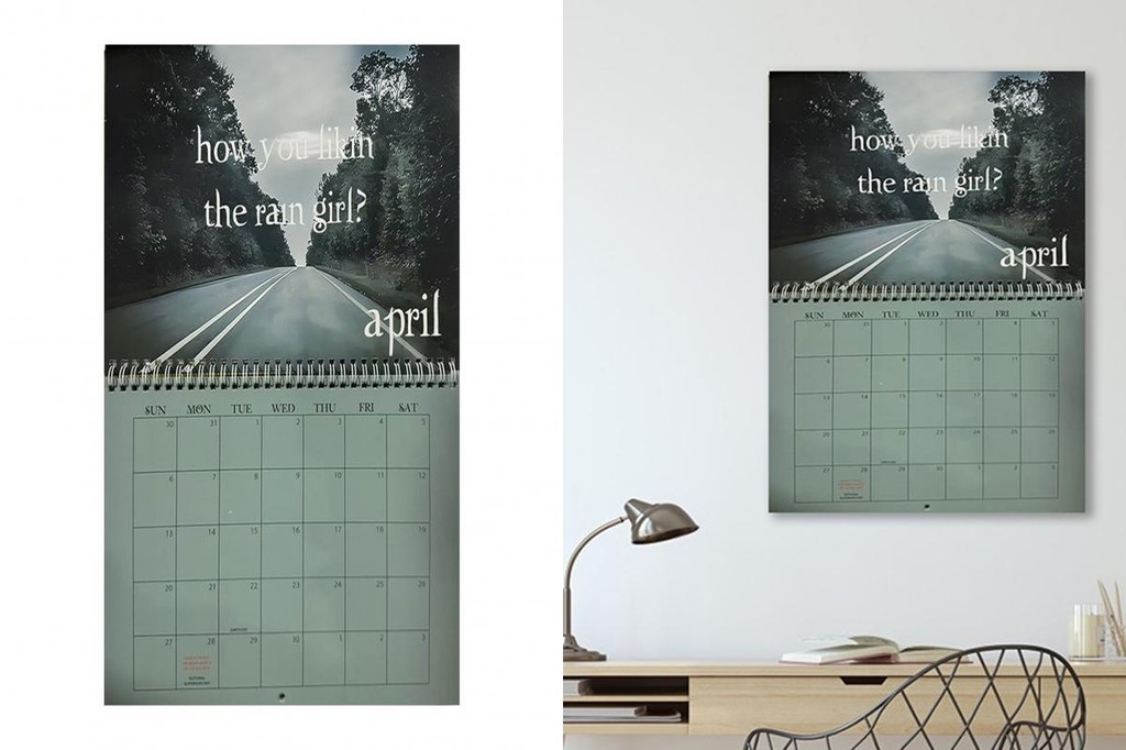 BABY Wall Calendar with Cinematic Feel Fun Calendar for Children and ...