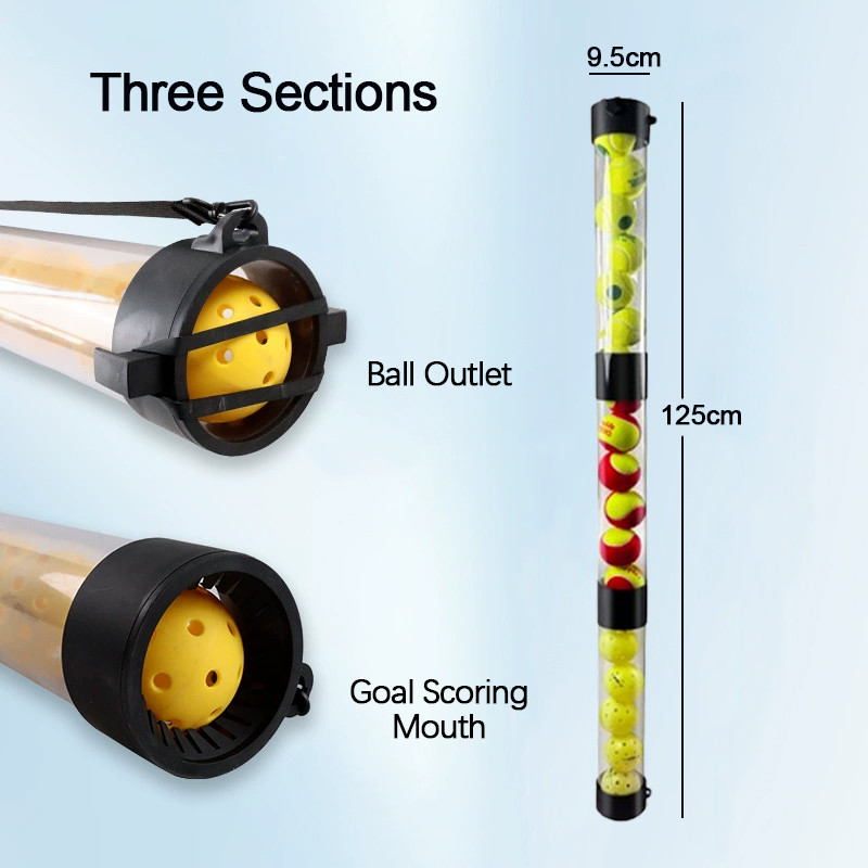 Tennis Ball Pickleball Pick Up Tube Retractable Ball Picker with ...