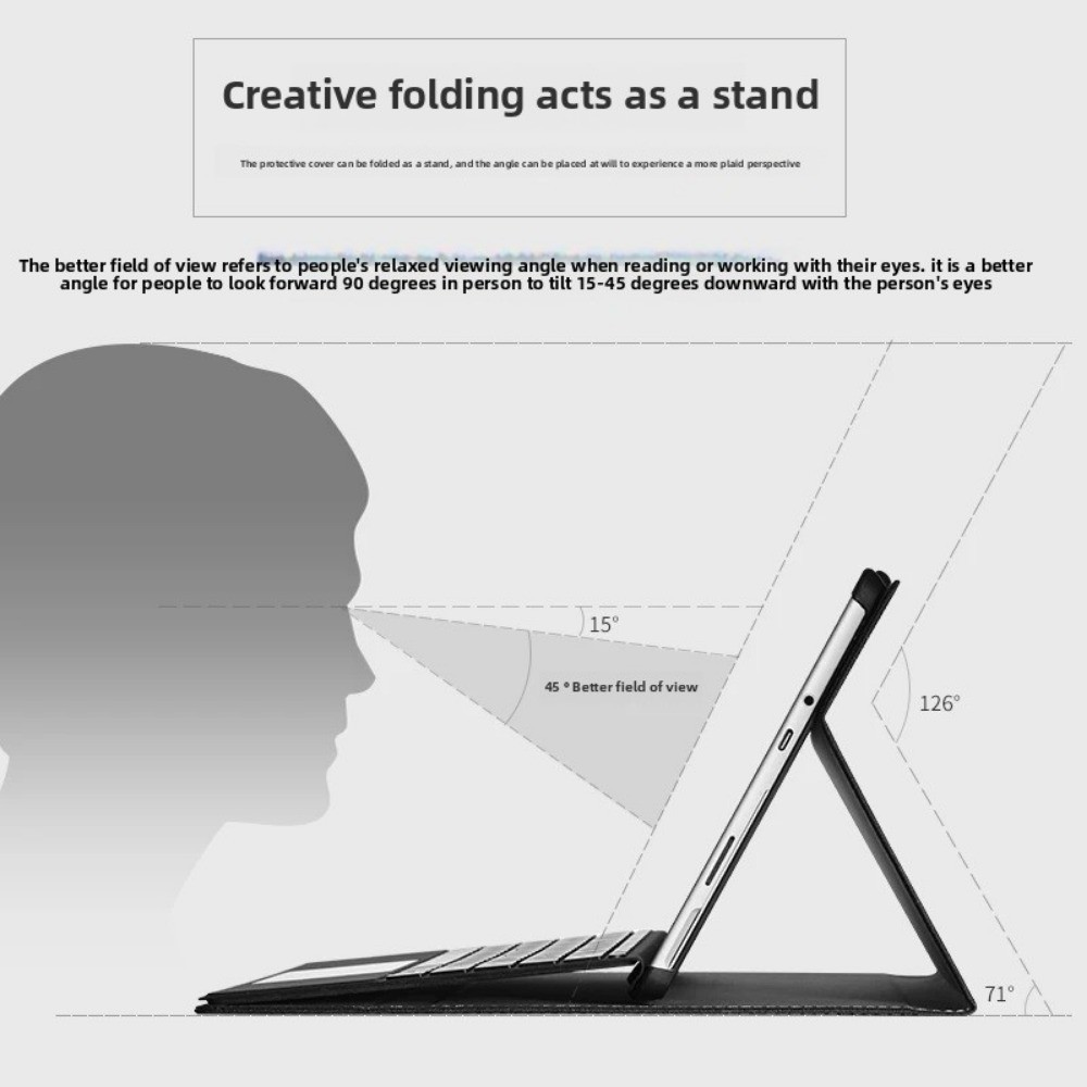 Cotton Case for Microsoft Surface Pro 12 11 10 9 8 7 7Plus 6 5 4 X Go 1 ...