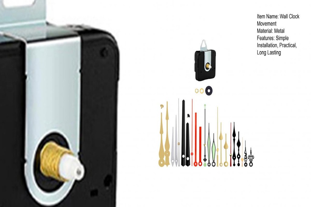 WA_ Battery Operated Clock Movement Diy Clock Repair Kit Silent Quartz ...