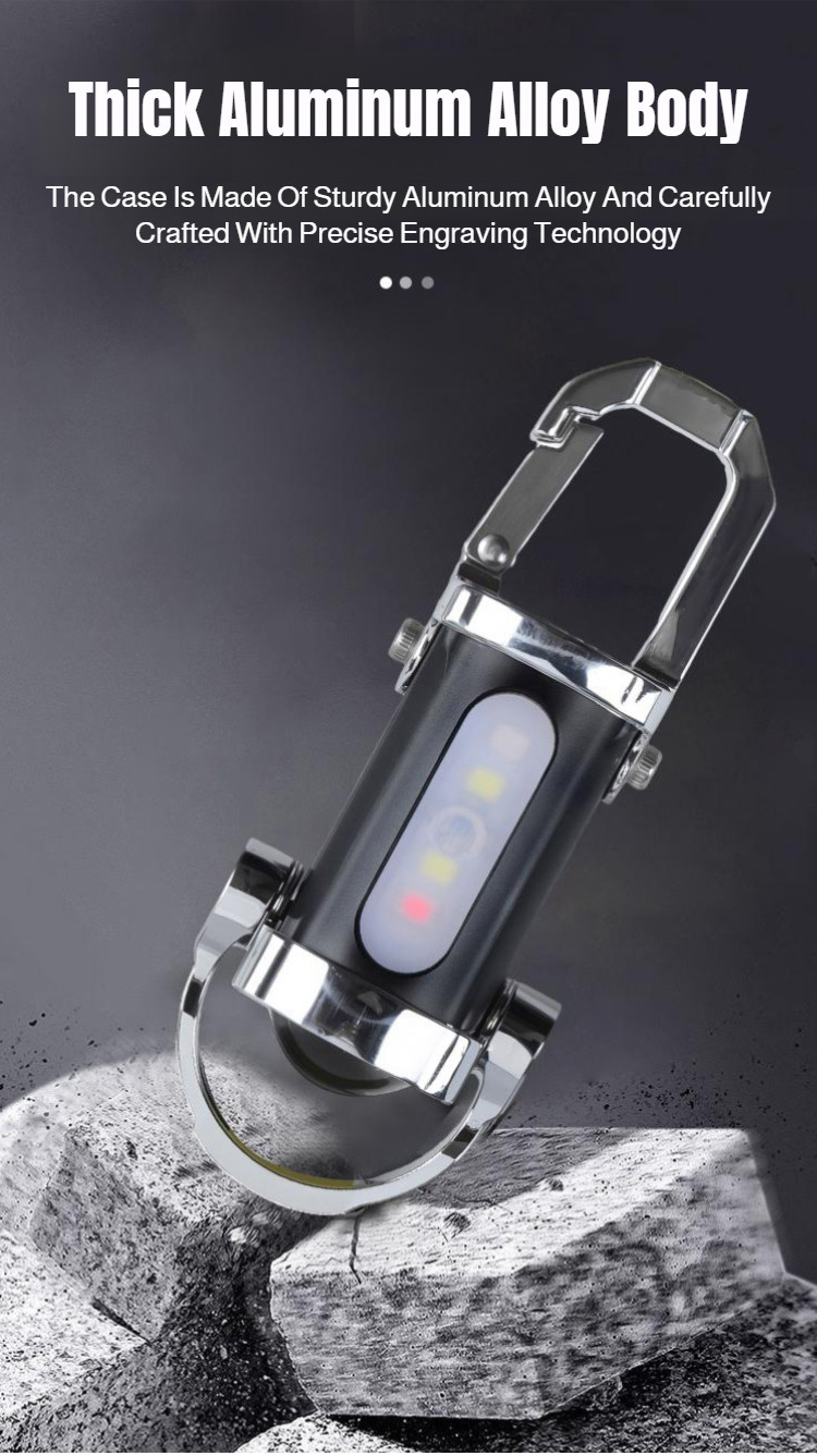 🔦Multi-function Keychain Light/Waterproof Mini Key Chain Flashlight ...