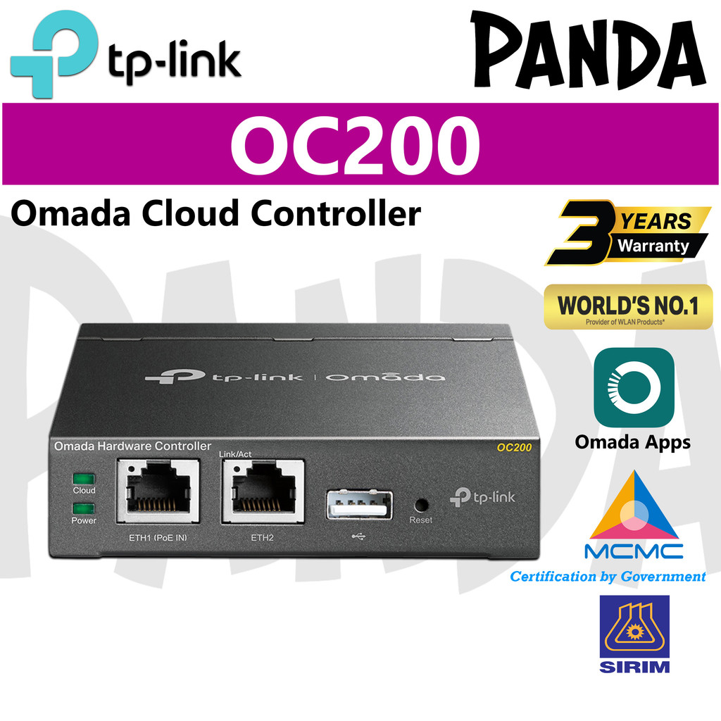 [SIRIM] TP-Link OC200, Omada Hardware Controller | Shopee Singapore