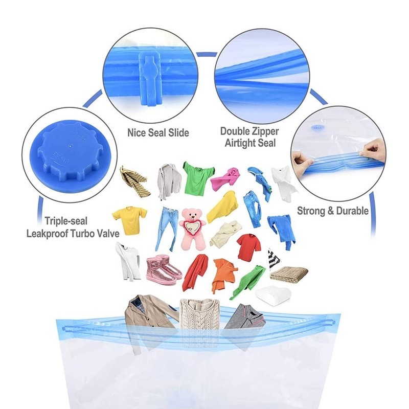 SG Ready Stock Portable Electric Pump Vacuum Bag Travel Compressed Bag ...