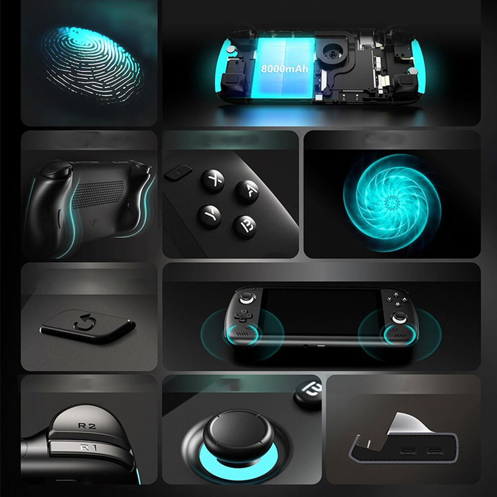 Ayn Odin 2 Pro Upgraded version 6" IPS Screen Handheld Game Player ...