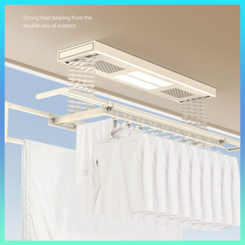 Automated Laundry Rack Intelligent Electric Drying Rack Household Three ...