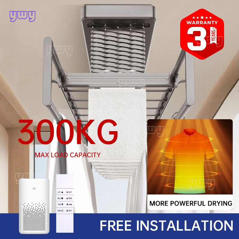 Automated Laundry Rack Smart Laundry System Clothes Drying Rack Control ...