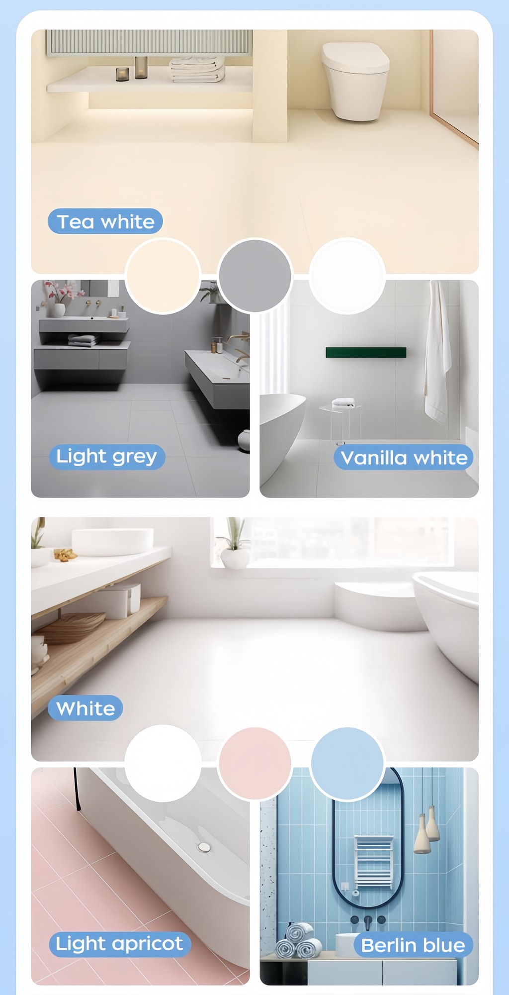 【SG Stock】Epoxy Floor Paint Waterproof Tile Paint Heavy Duty Epoxy ...