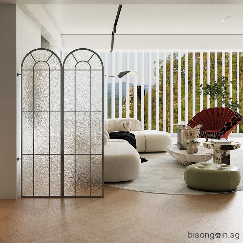 Glass Screens Separator Partition Entrance Office Glass Screen Foldable ...