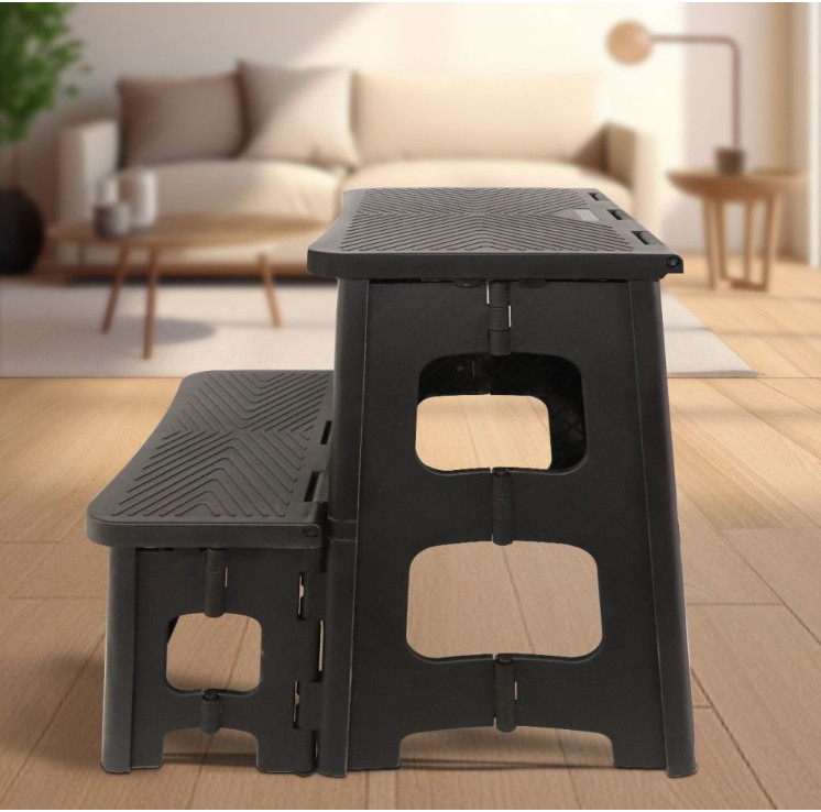 The Car Wash Stool Holds A Two-step Plastic Stool With High And Low ...