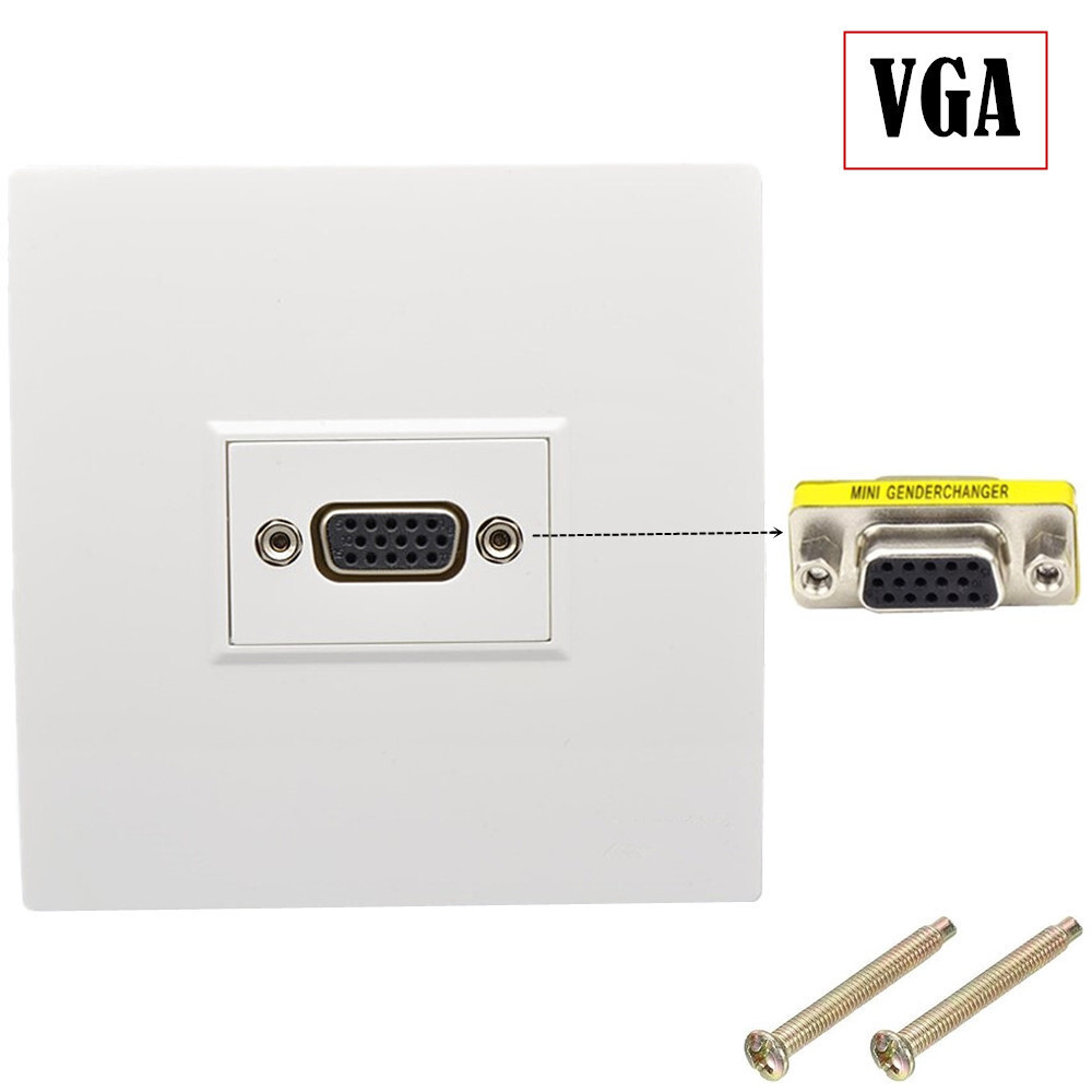 Vga Panel Type 86 Computer Projector Display Female Female In-Line ...