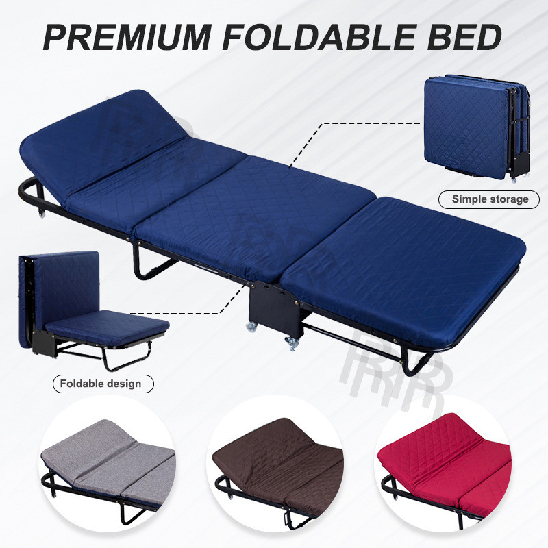 Foldable Bed 60/75\90\110cm Multi Functional Folding Single Sofa Bed【3 ...