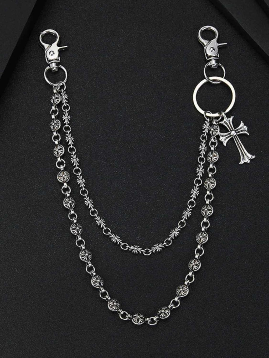 2025 Chrome Hearts Cross pants chain Niche waist chain | Shopee Singapore