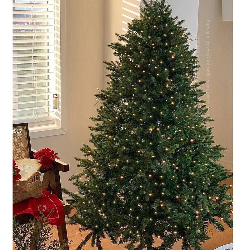 Christmas Tree Home Christmas Simulation With Lights Decoration Naked ...