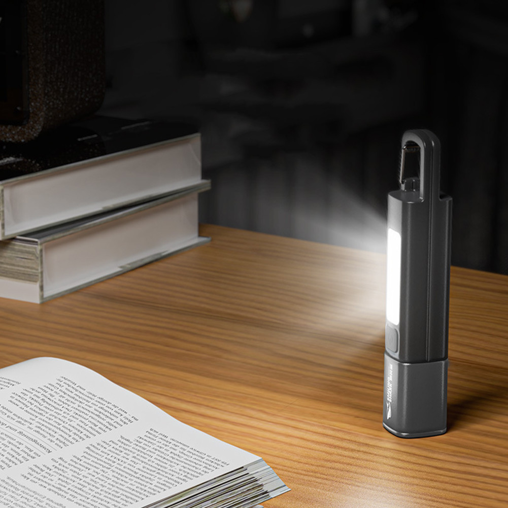 SMILING SHARK Super Bright Mini Flashlight Rechargeable Camping ...