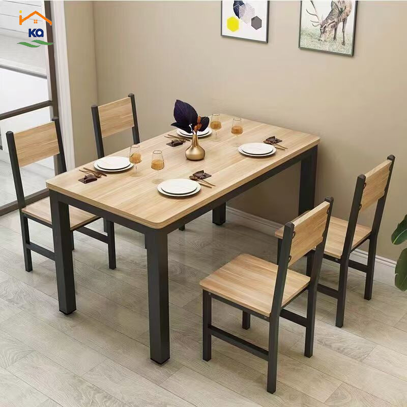 Ka Dining Tables Chairs Set Household Eating Small Apartment ...