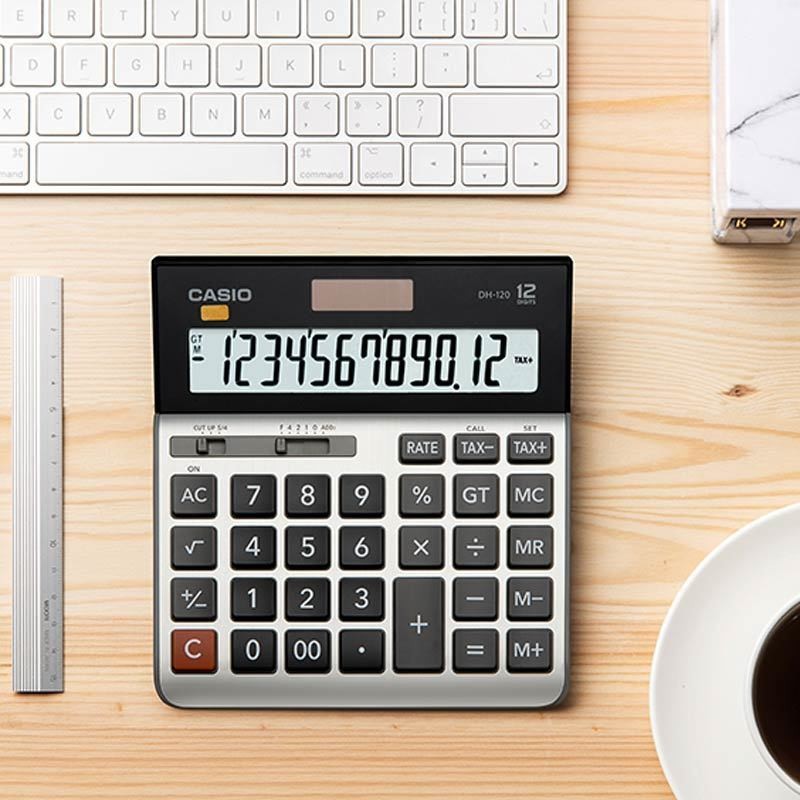 Casio Desktop Wide Version Calculator MH/DH-12 Silent And Sensitive ...