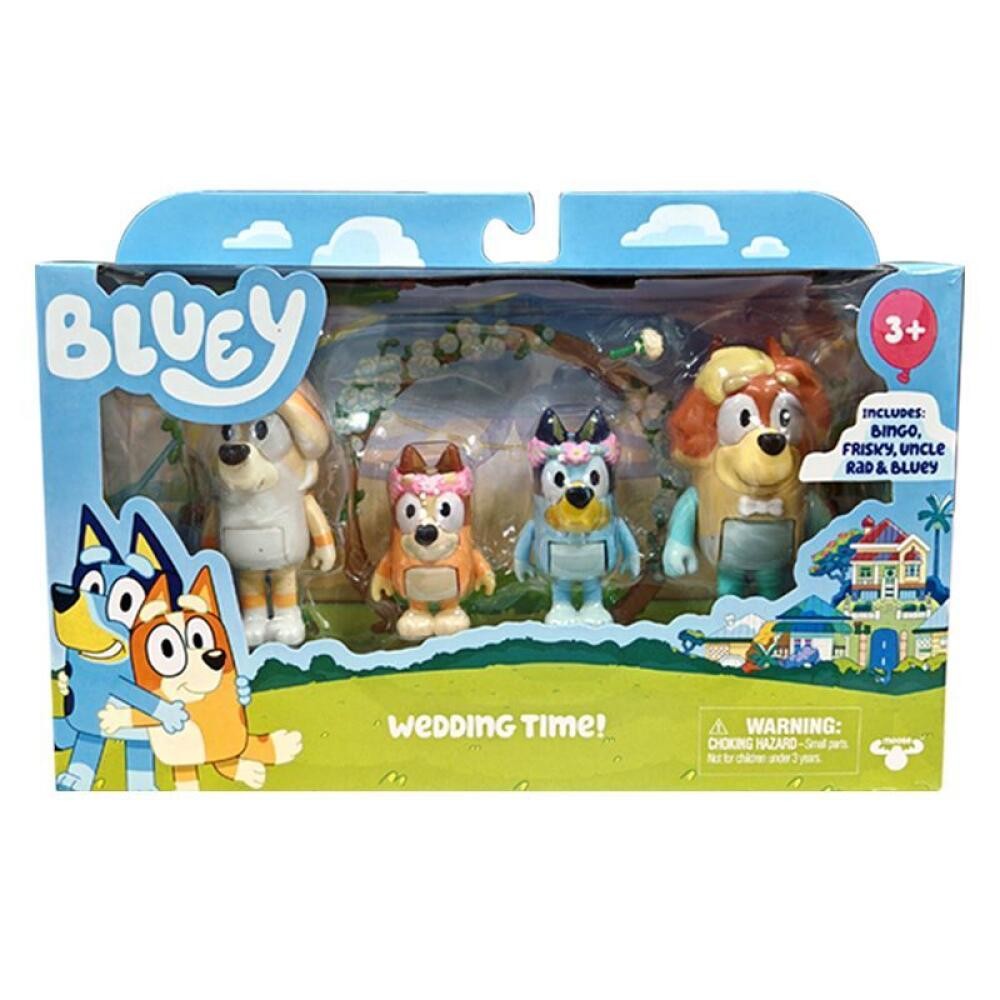 [Bluey and Friends4] Bluey and Friends Wedding Style Four-Piece Set ...