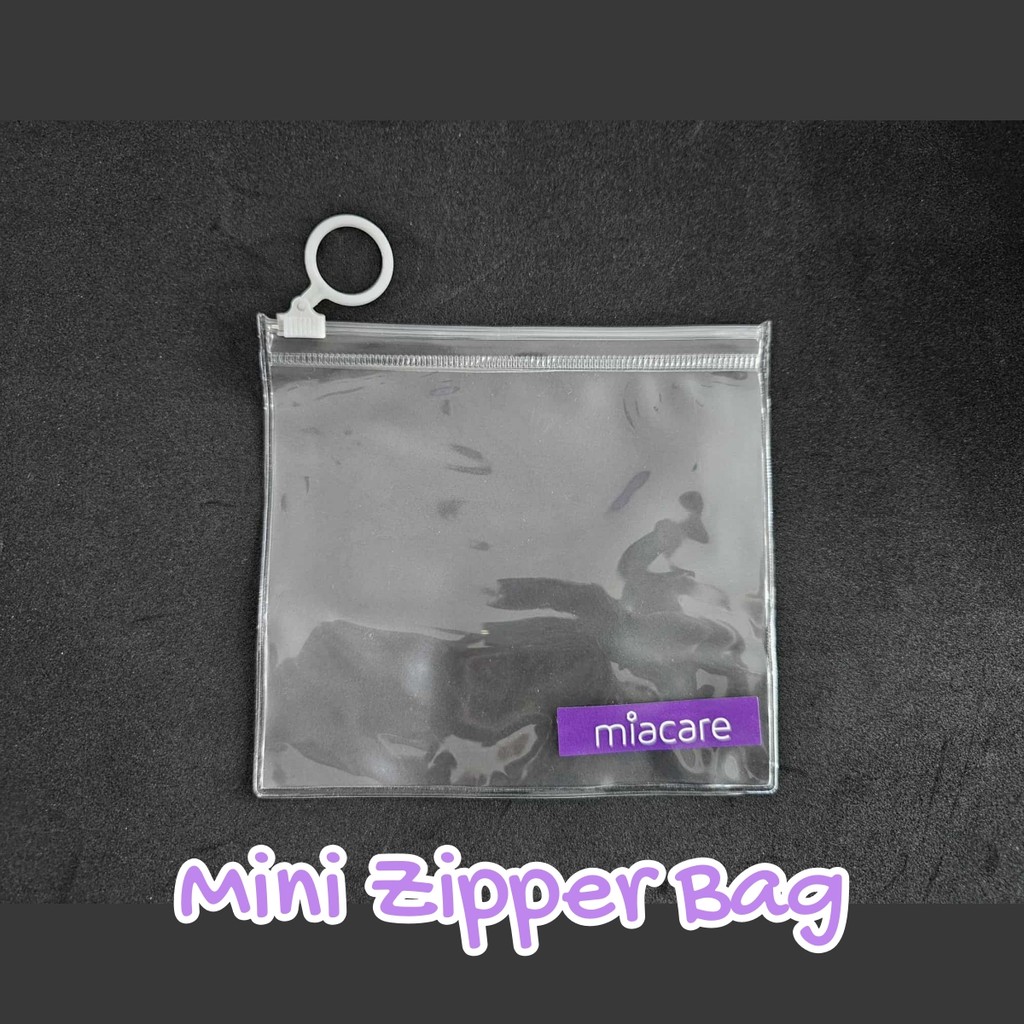 Transparent Pull Ring Bag Mini Zipper Bag Portable Travel Ziplock Small ...